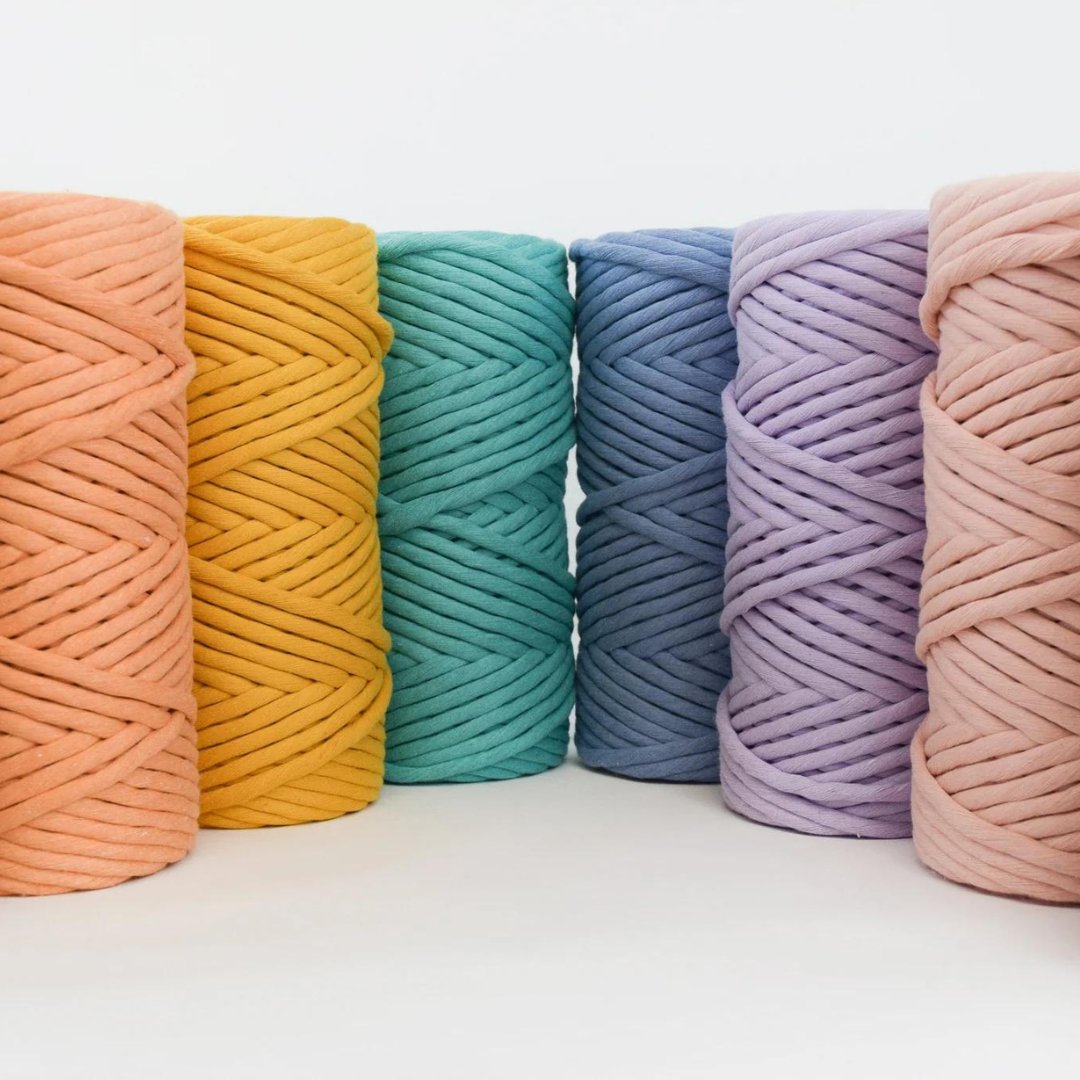 Soft Cotton Cords - Zero Waste - Single Strand 6 mm 8 mm | GANXXET ...
