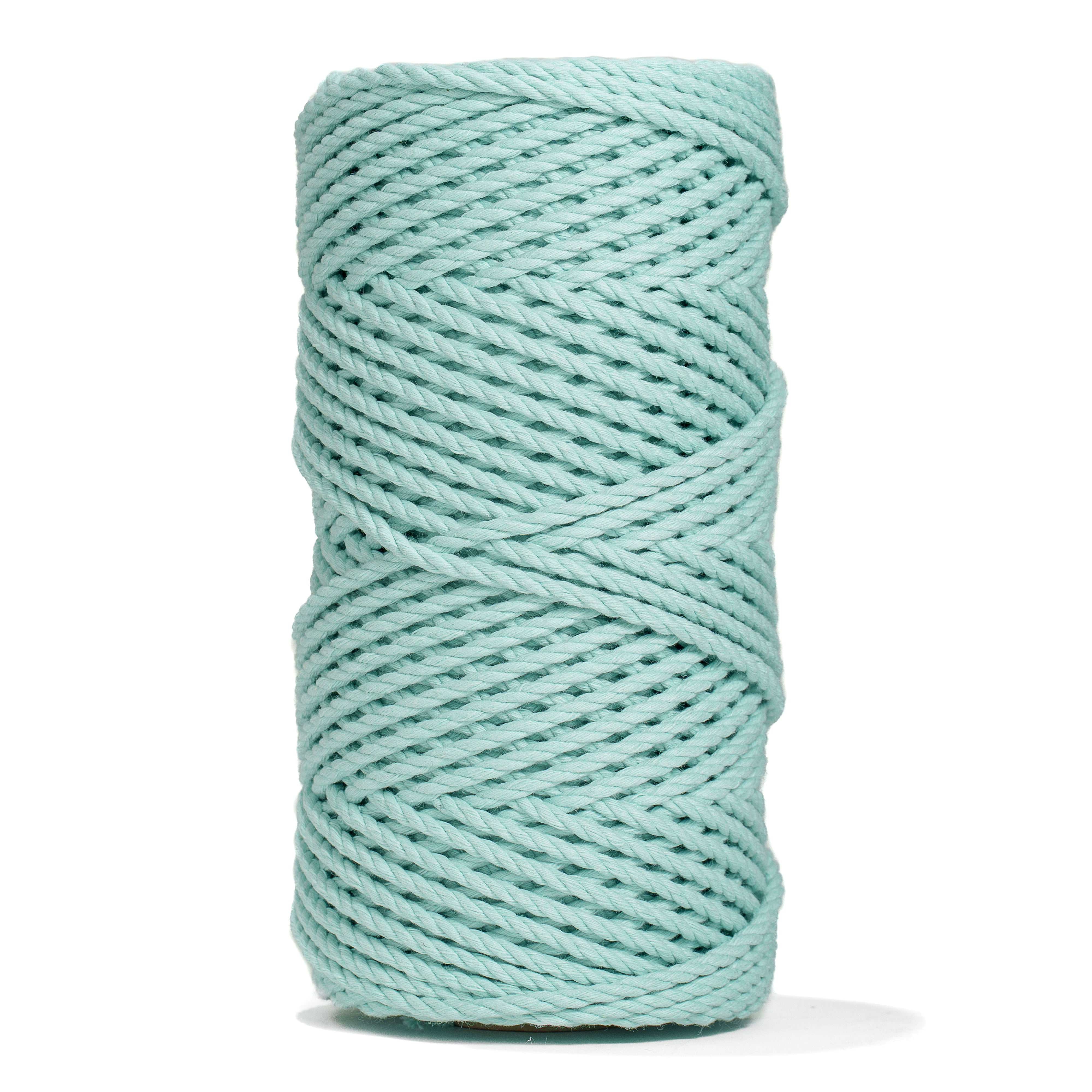 MACRAME COTTON ROPE ZERO WASTE 3 MM - 3 PLY - BIMINI BLUE COLOR – Ganxxet