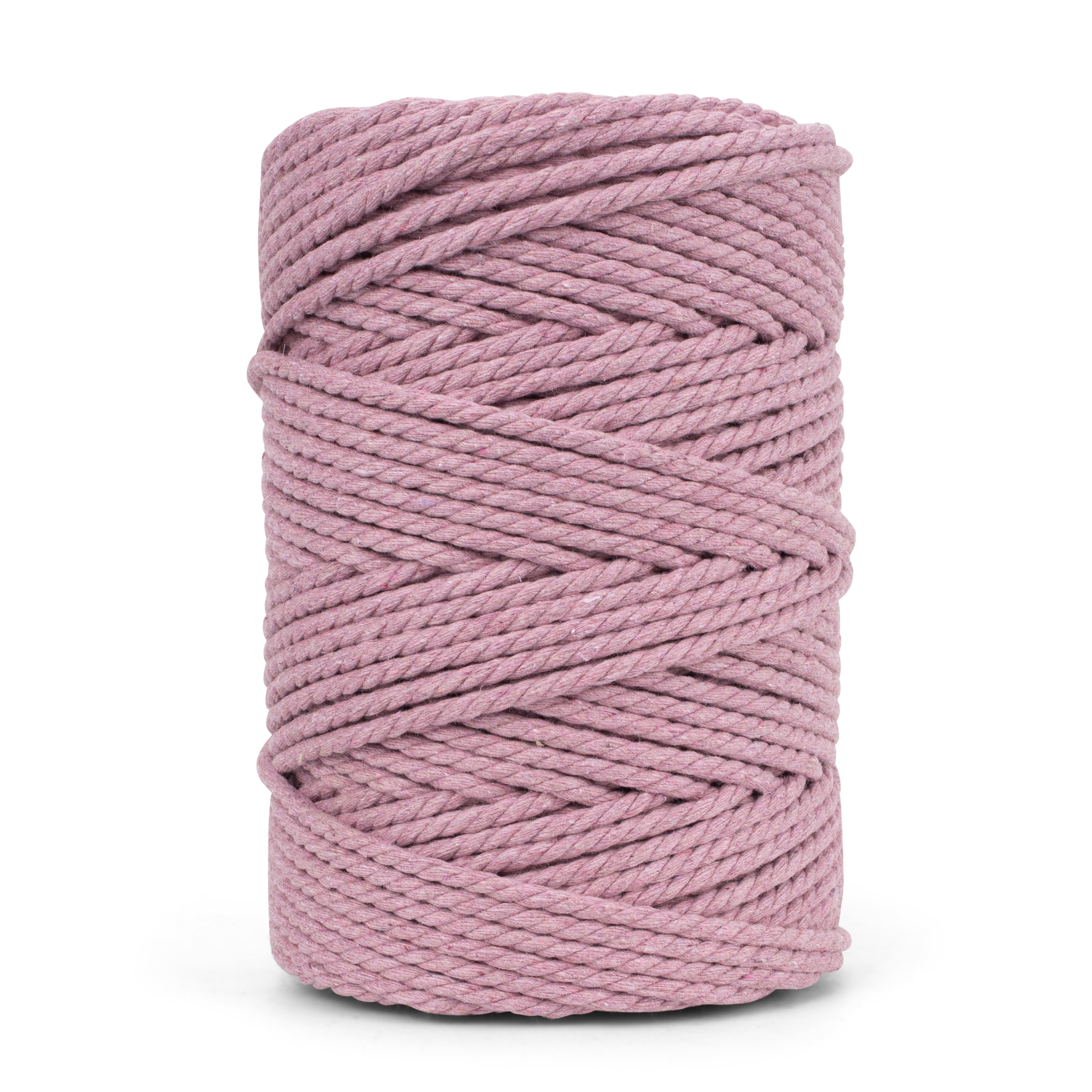 Macrame Cotton Rope Zero Waste 3mm - 3 Ply - Primrose Color Ganxxet