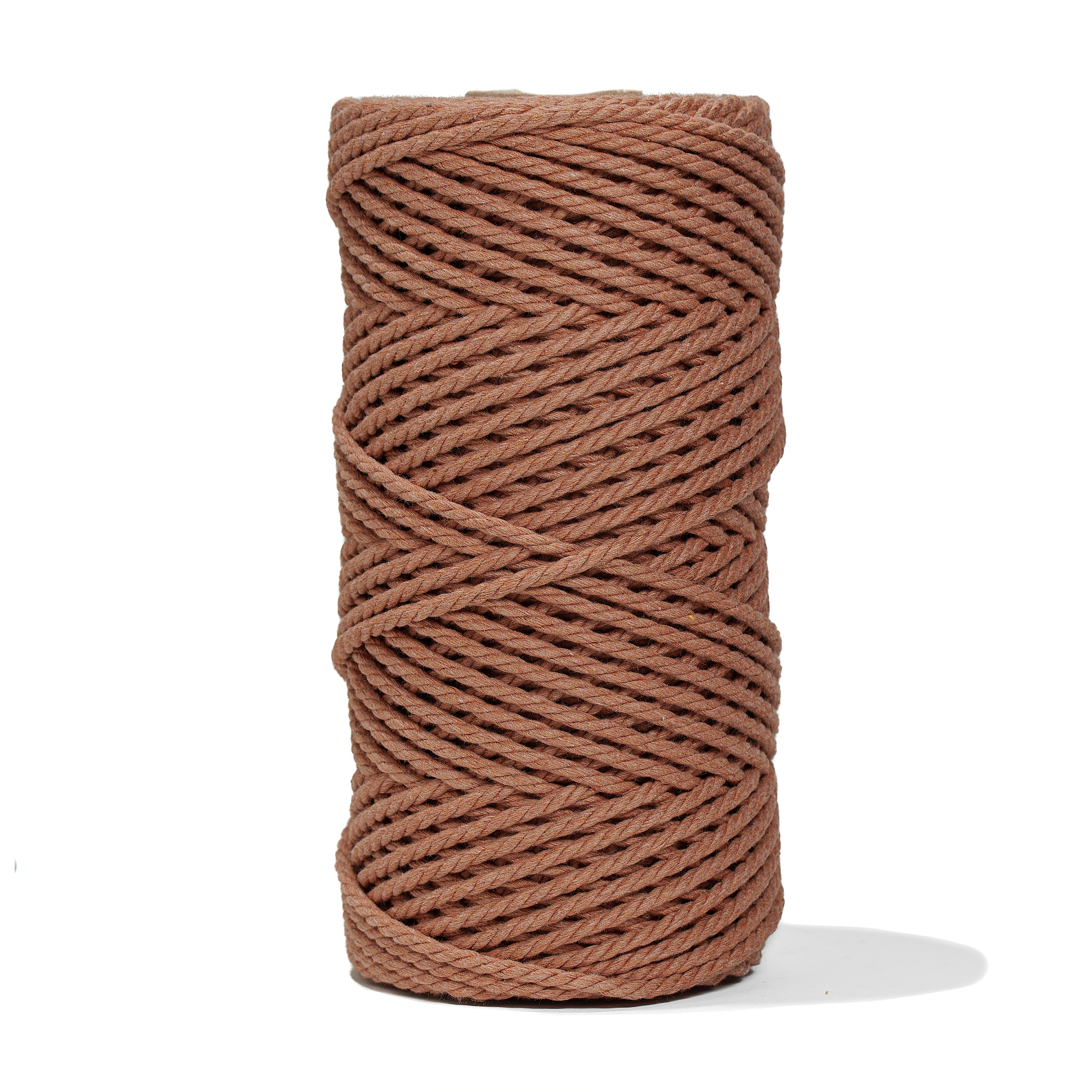 Macrame Cotton Rope Zero Waste 3mm - 3 Ply - Canyon Color Ganxxet