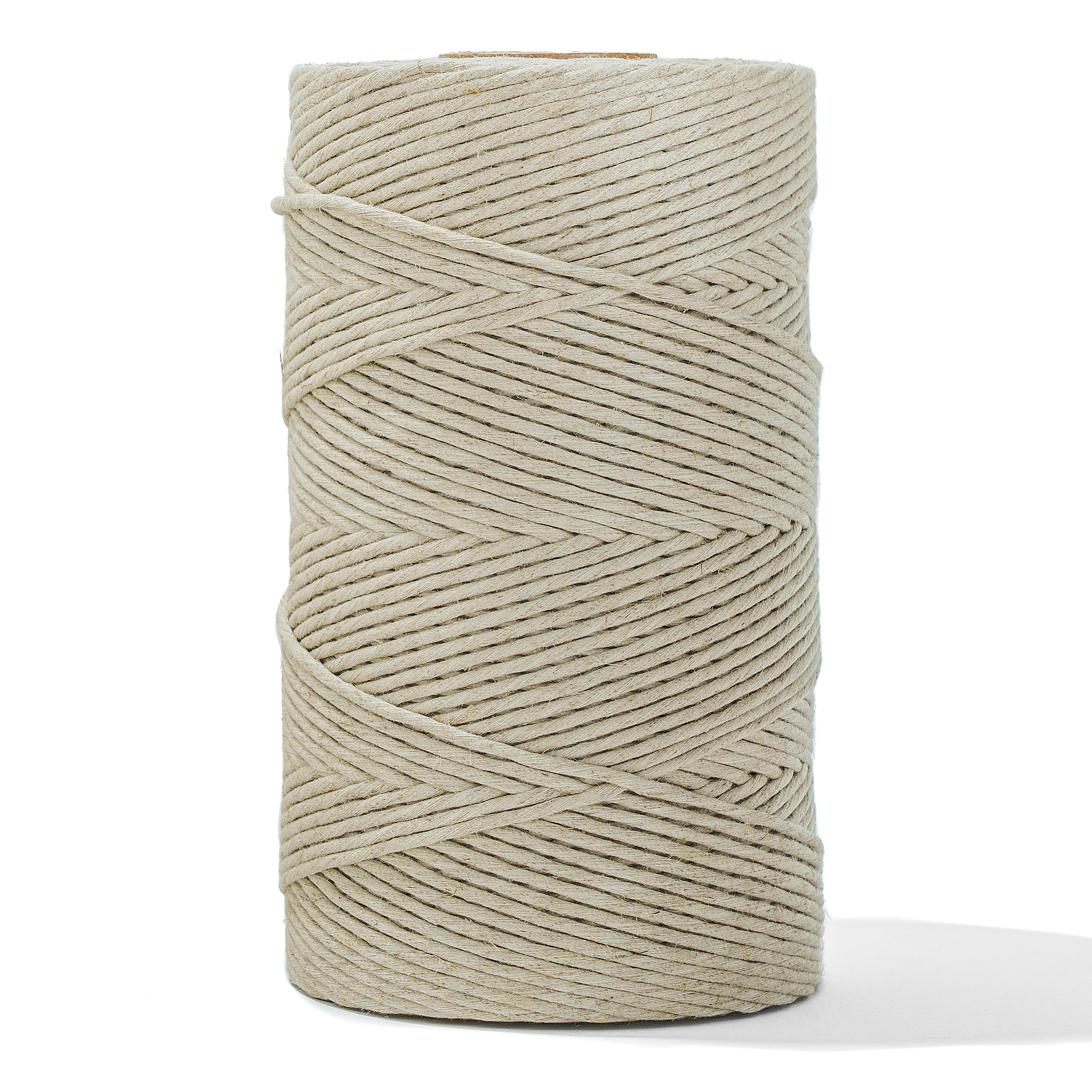 Macrame Soft Linen Cord Zero Waste 4mm Single Strand | Ganxxet