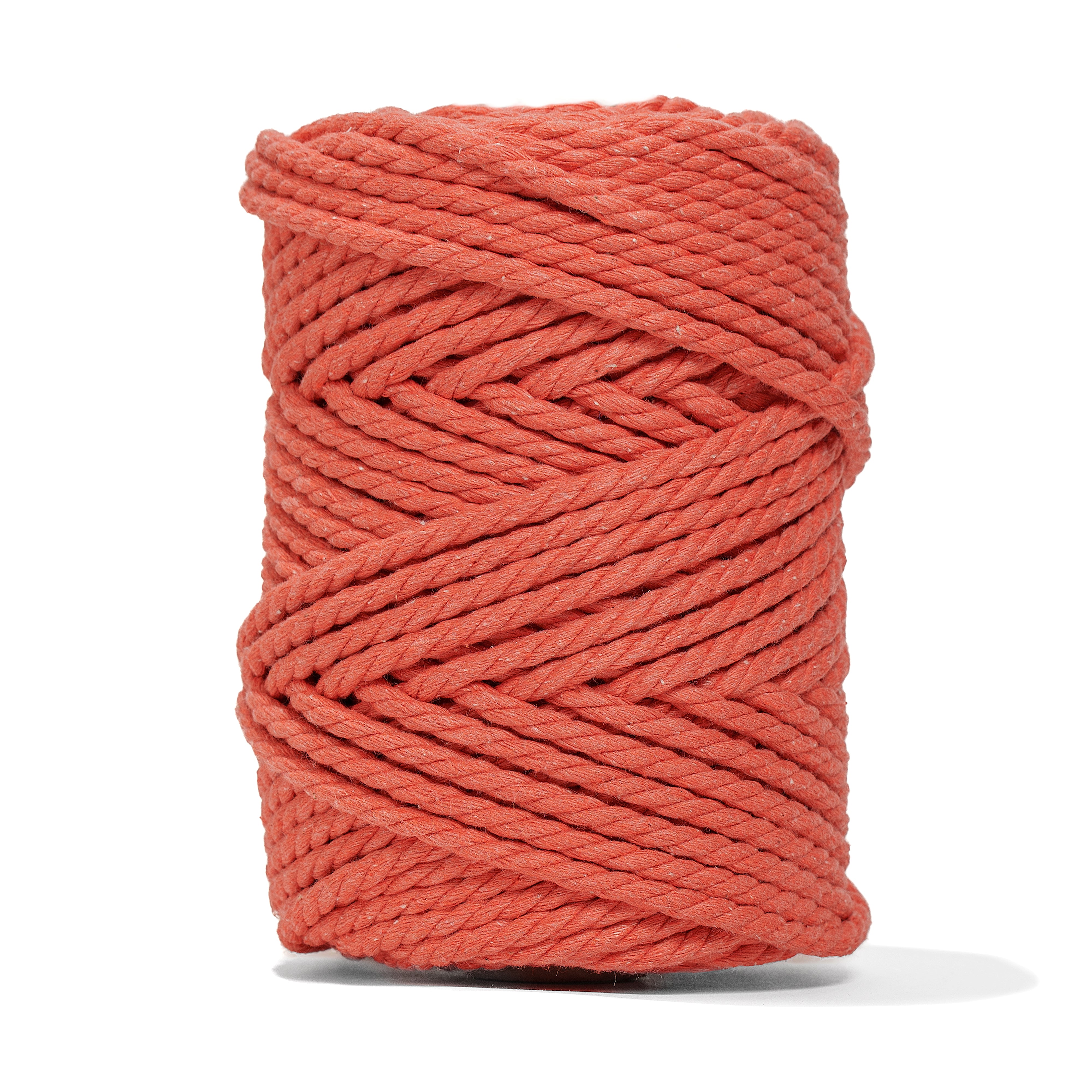 MACRAME COTTON ROPE 5 MM - 3 PLY - ORANGE COLOR – Ganxxet