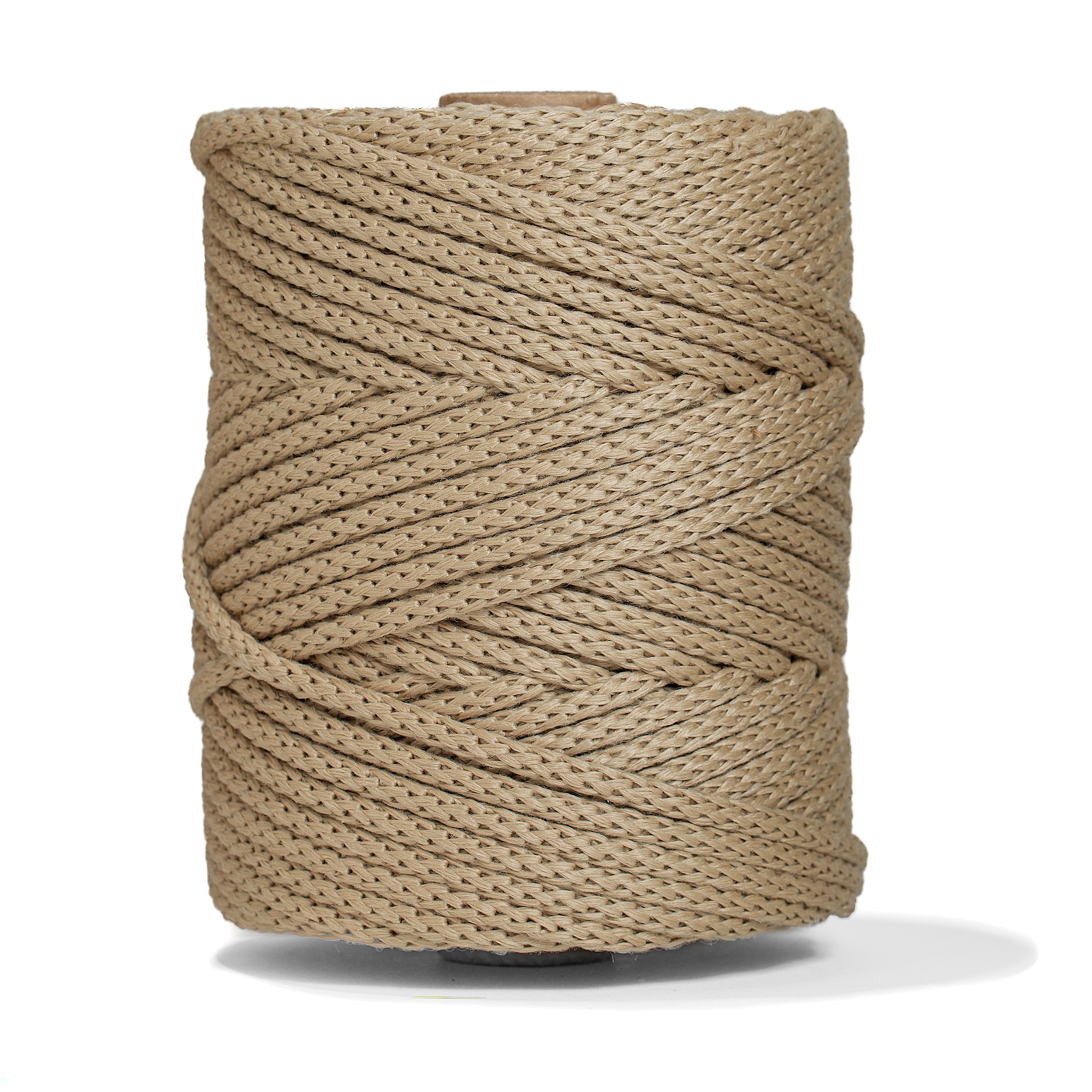 OUTDOOR RECYCLED BRAIDED CORD 6 MM - SAND COLOR – Ganxxet