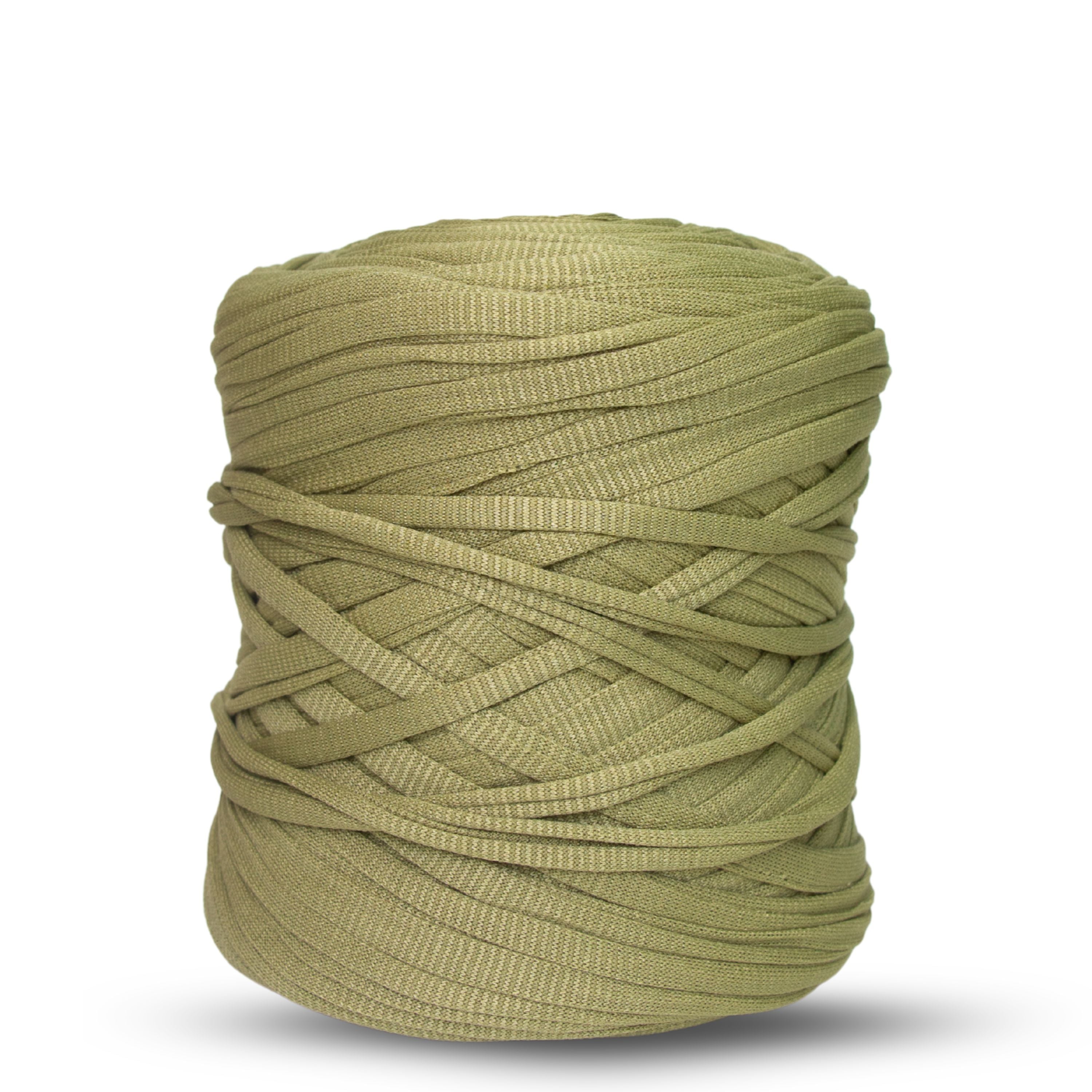 Ganxxet 25mm Poly T-Shirt Yarn for Macrame, Crochet, Bags & Baskets
