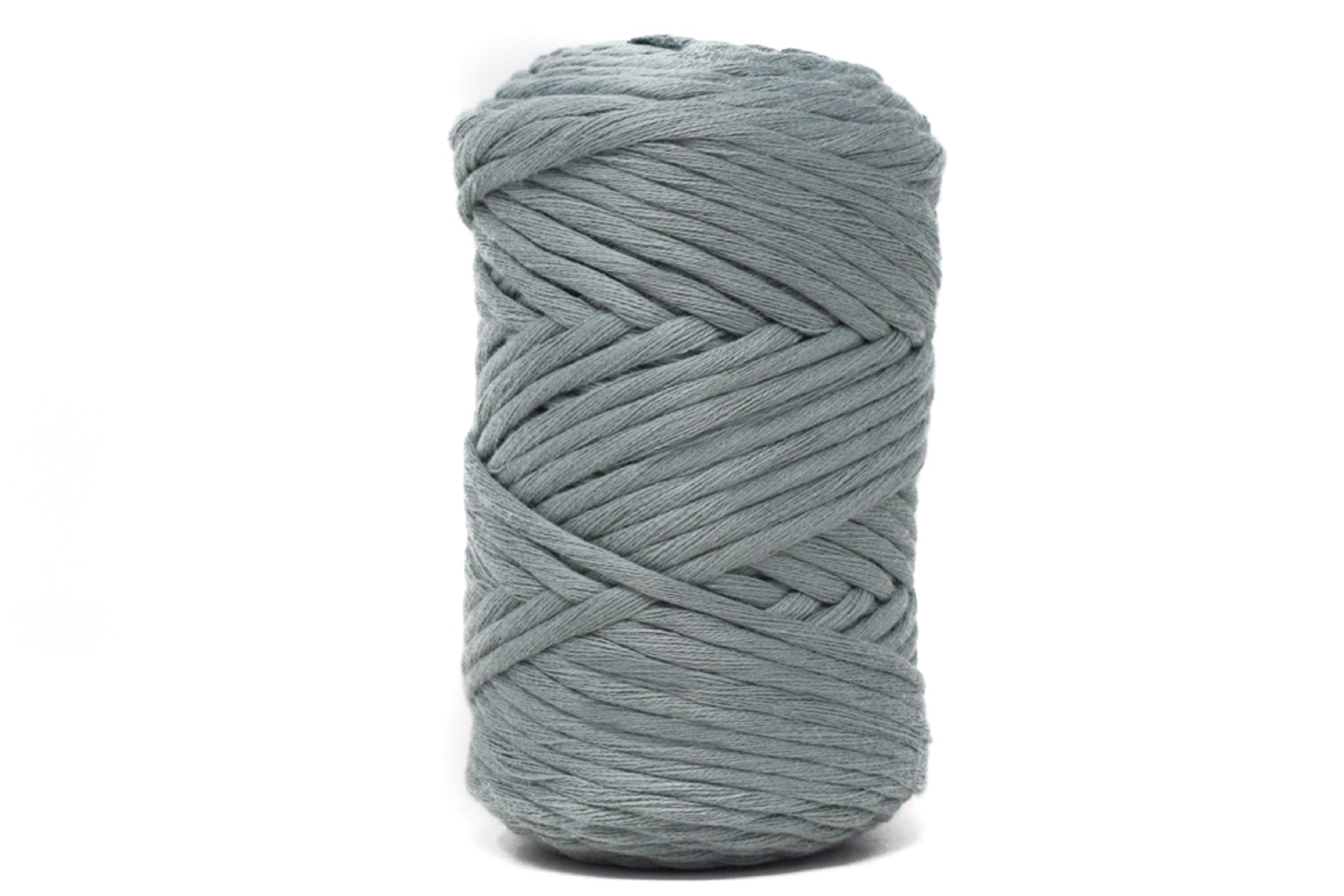 MACRAME COTTON - VISCOSE ROLL 4 MM - PEARL JADE COLOR – Ganxxet