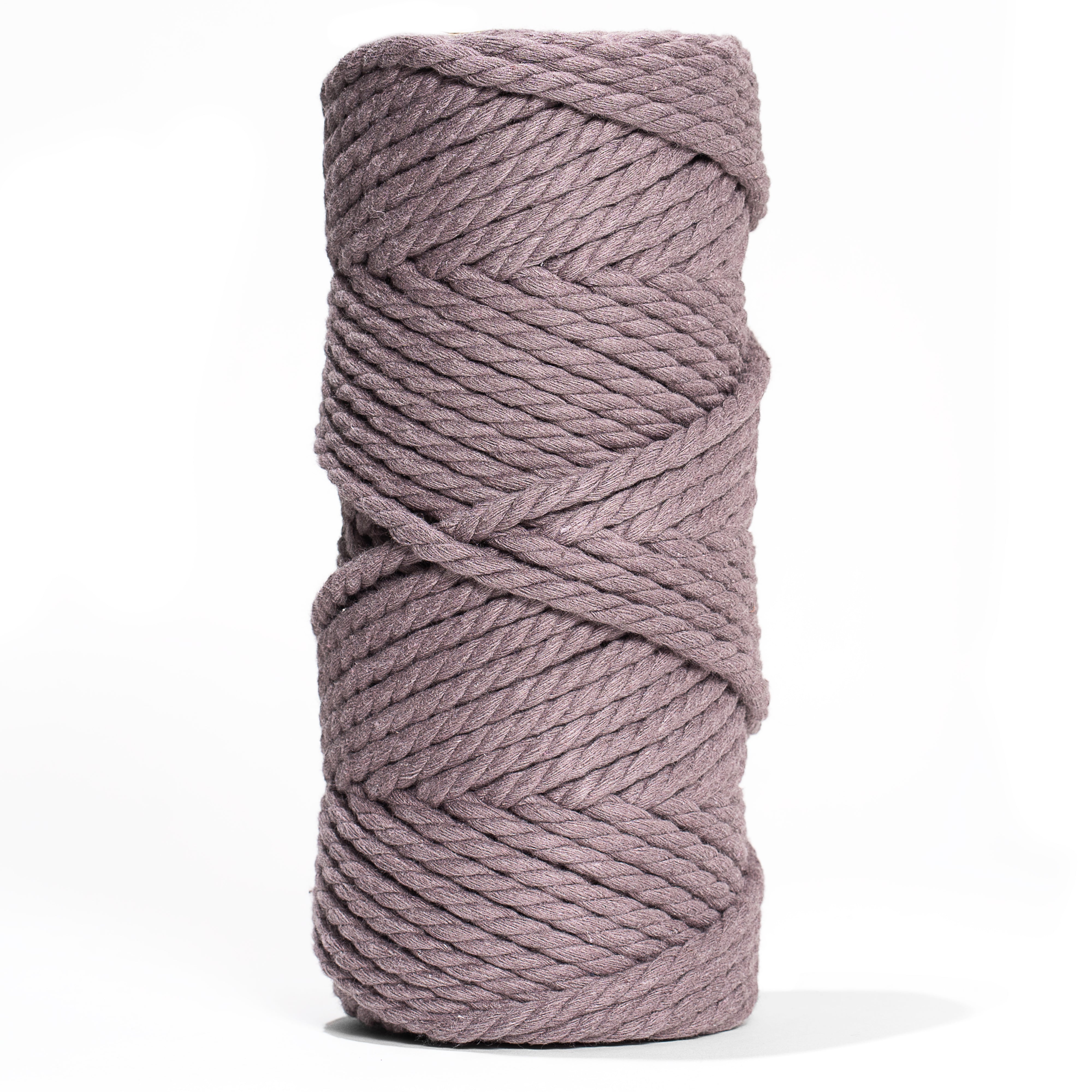 MACRAME COTTON ROPE 5 MM - 3 PLY - DUSTY LAVENDER COLOR – Ganxxet