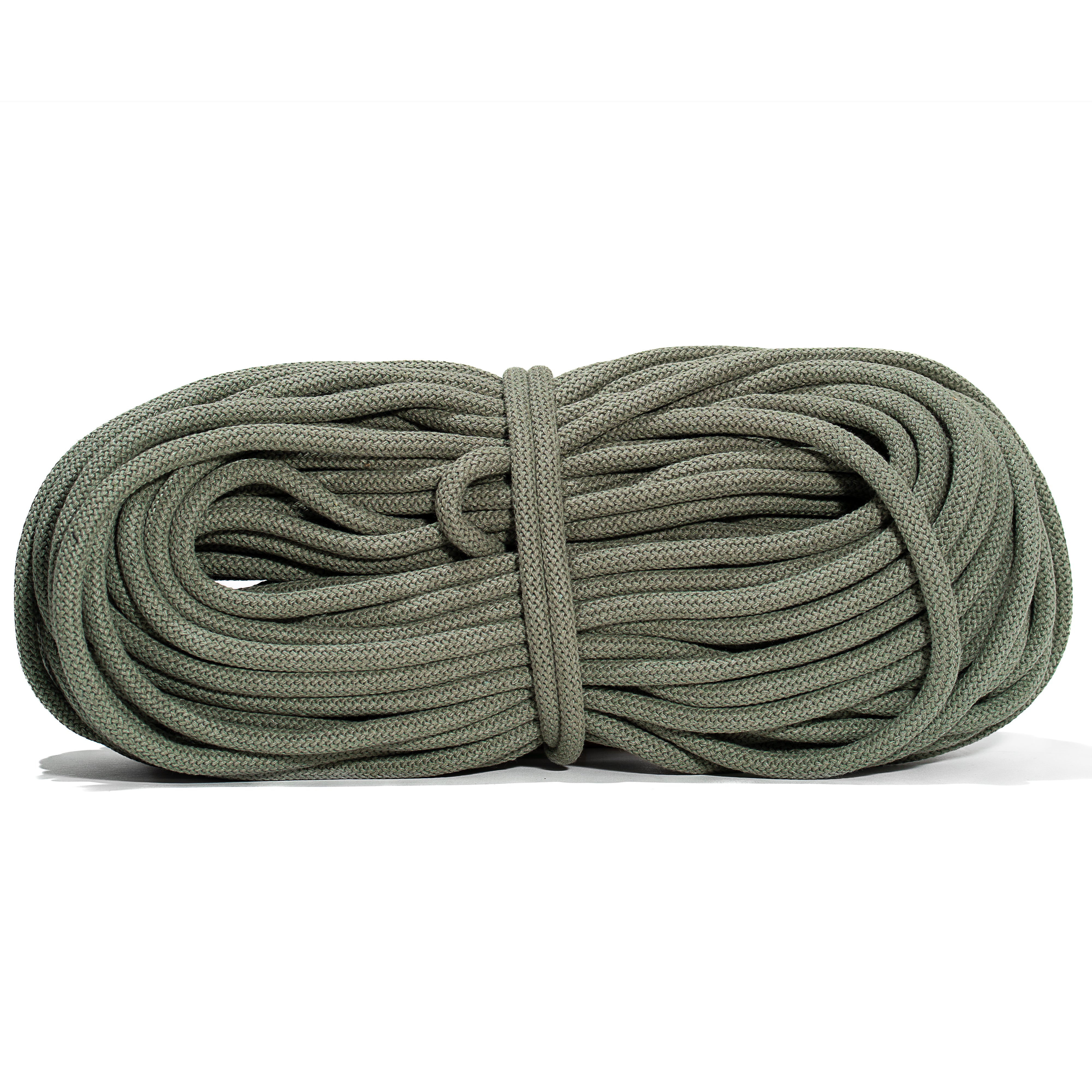 Braided Recycled Cotton Cord 9mm - Bay Leaf – Ganxxet