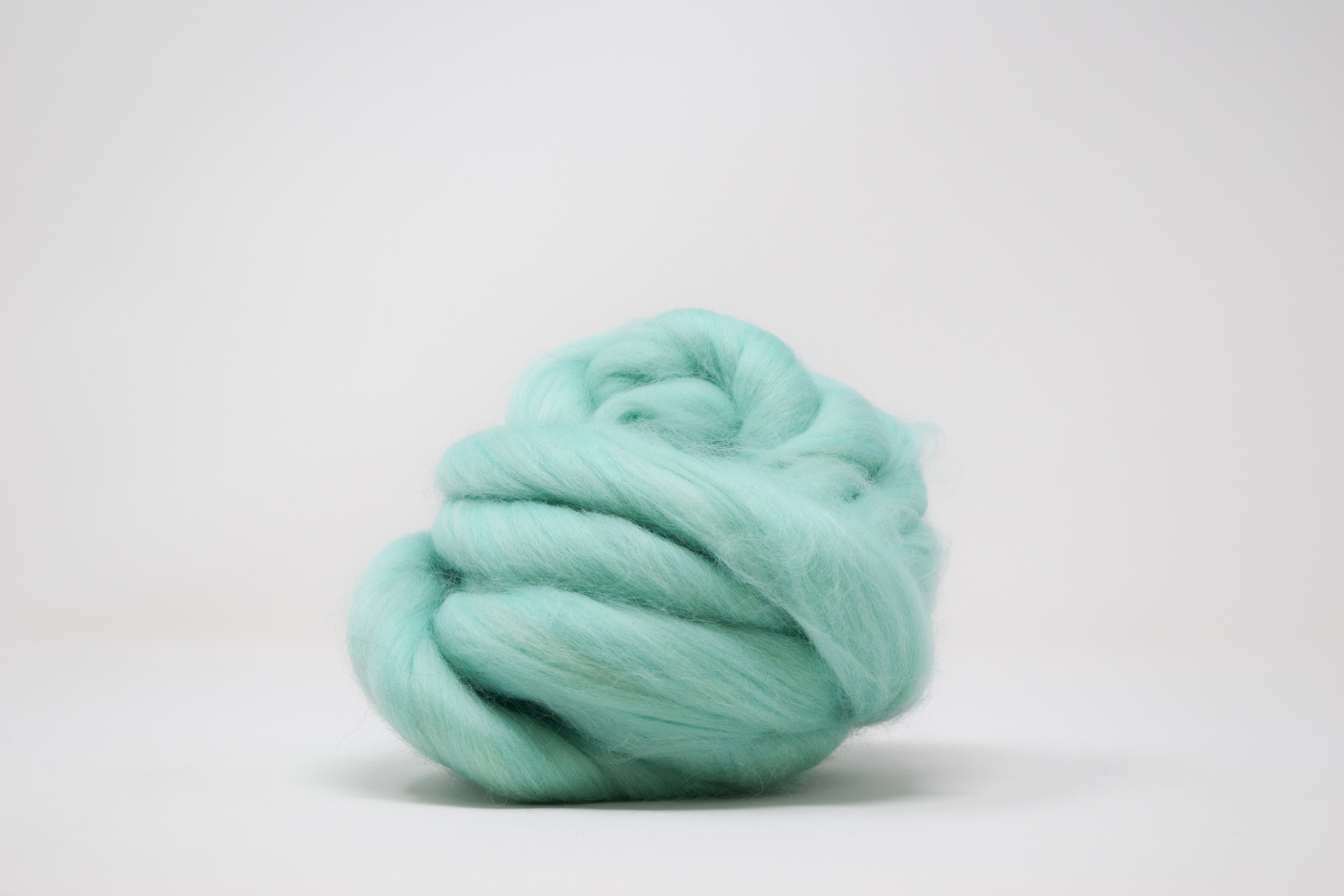 WEAVING MERINO WOOL ROVING YARN - AQUA – Ganxxet